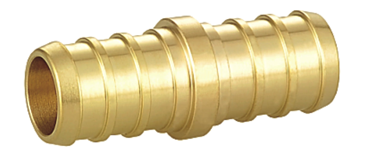 Lead-Free, Brass Barbed Couplings 1/2" [10pk, 25pk, 50pk]